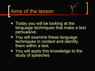 Persuasive Mlk Speech | PPT