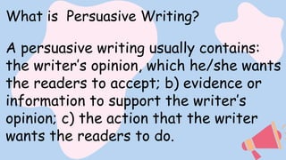 Persuasive and Argumentative Writing Tech.pptx