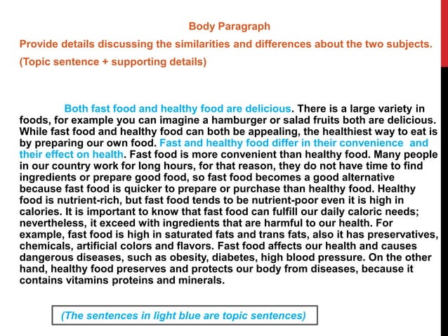Persuasive and Compare and Contrast Essay | PPT