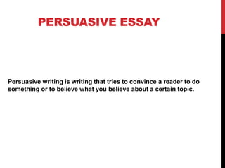 Persuasive and Compare and Contrast Essay | PPTX