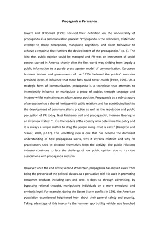 Persuasion and ethics | PDF