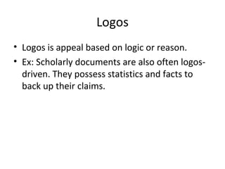Persuasive appeals | PPT