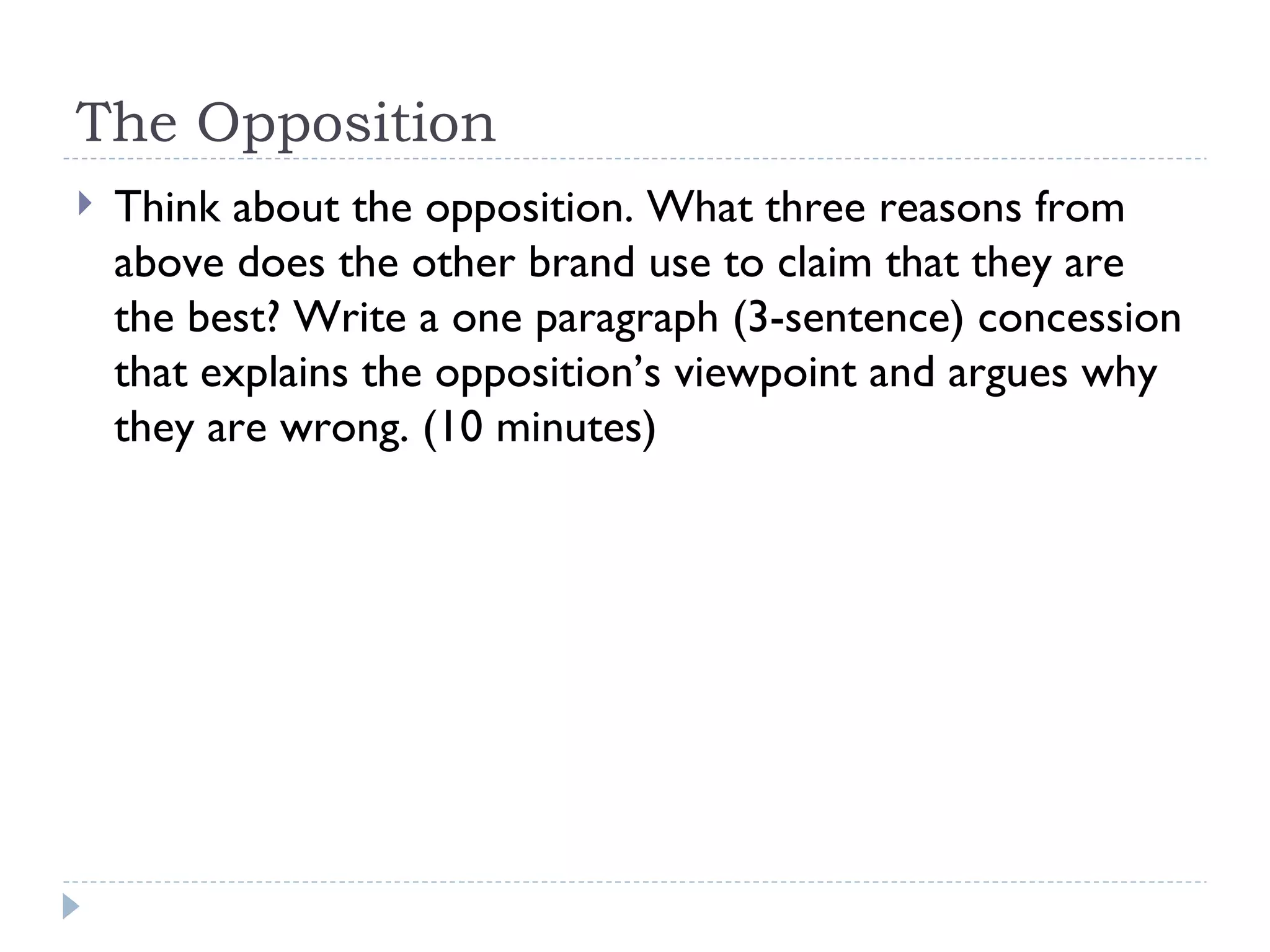 Persuasivecandybaractivity | PPT