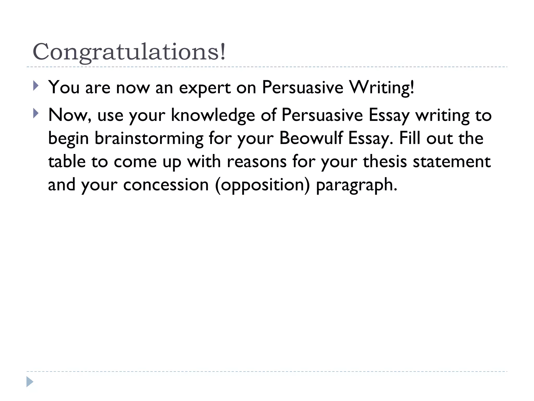 Persuasivecandybaractivity | PPT