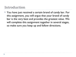 Persuasivecandybaractivity | PPT