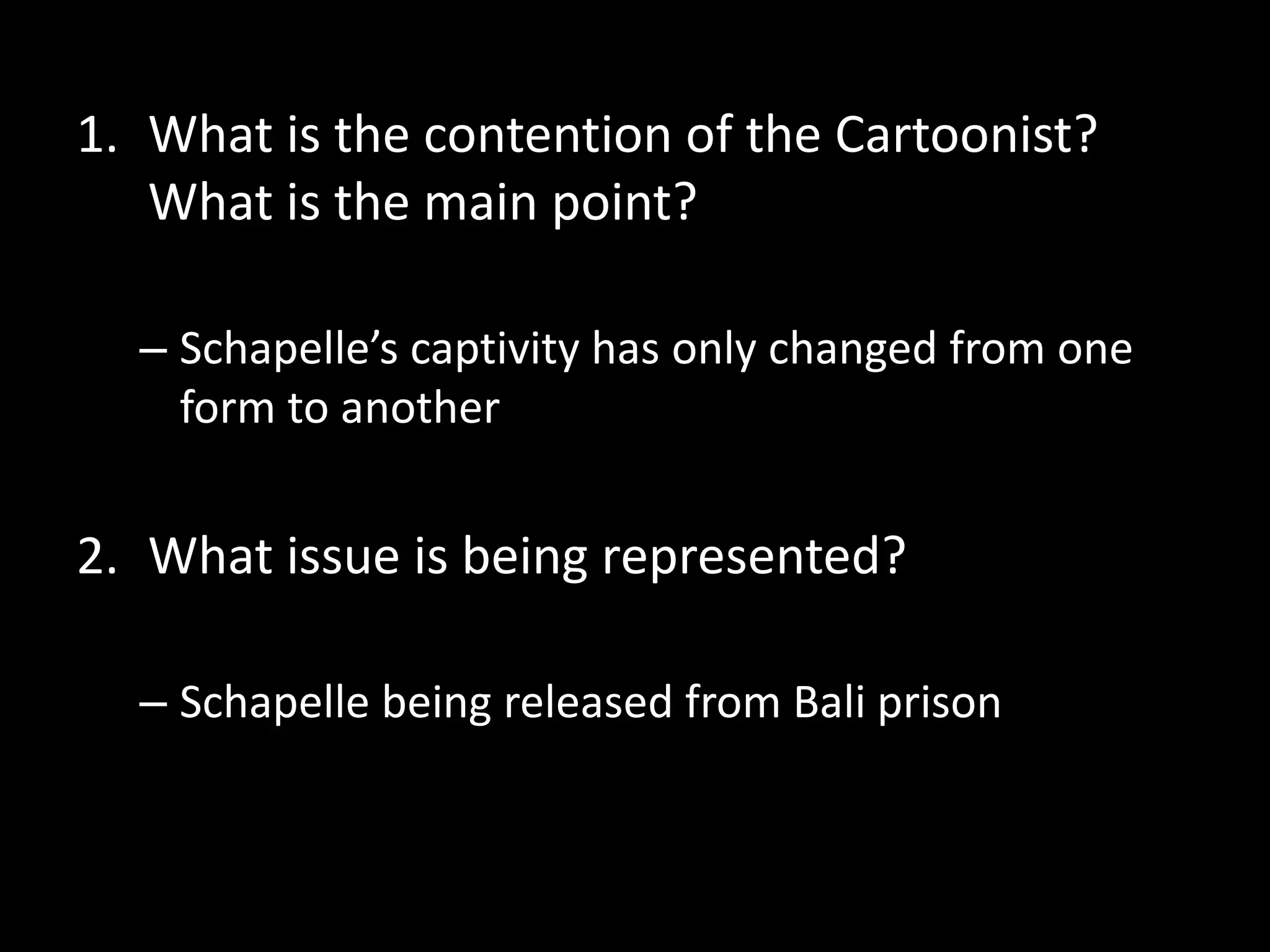 Persuasive cartoon analysis | PPTX