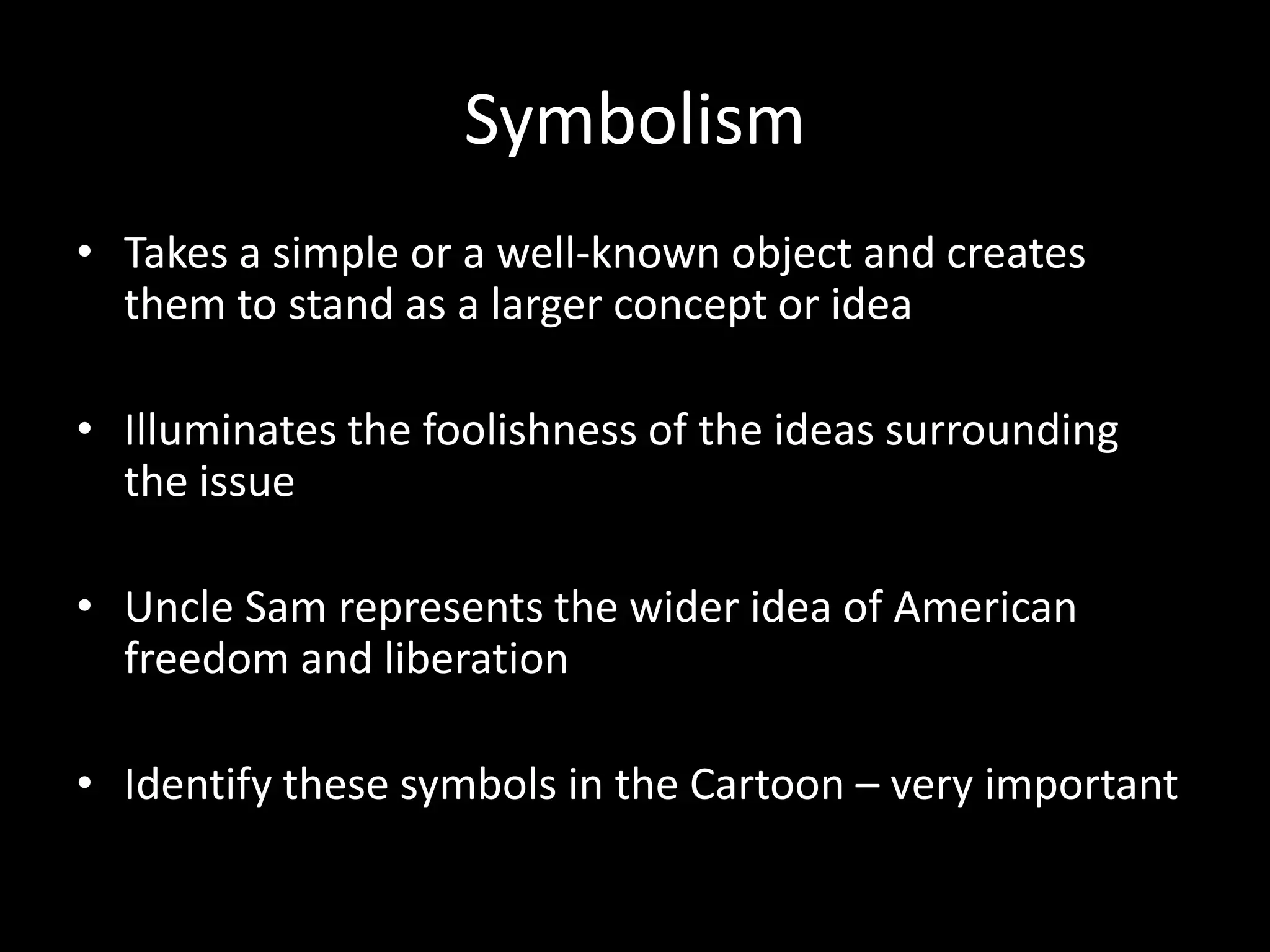 Persuasive cartoon analysis | PPTX