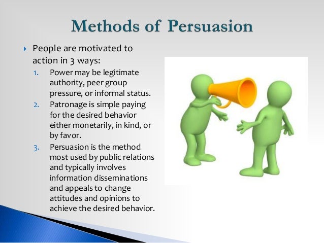 External Persuasive Communication