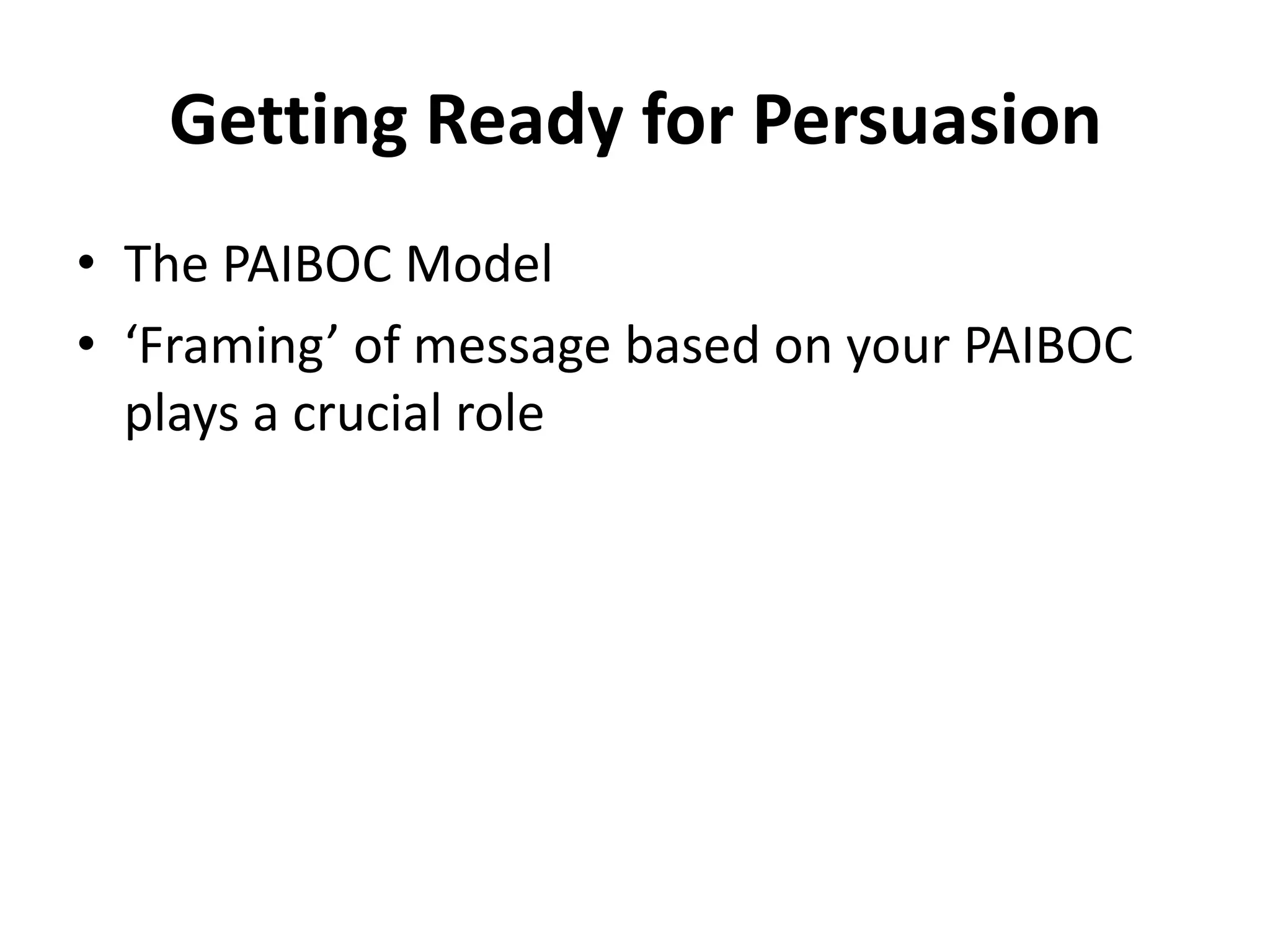 Persuasive communication | PPSX