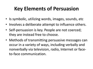 Persuasive communication | PPSX