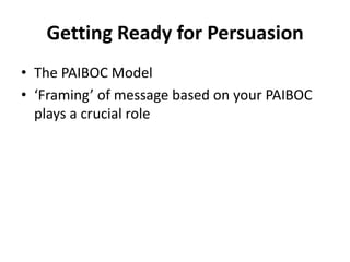 Persuasive communication | PPSX
