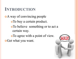 Persuasive communication- How to? | PPTX