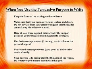 Persuasive communication (messages) | PPTX