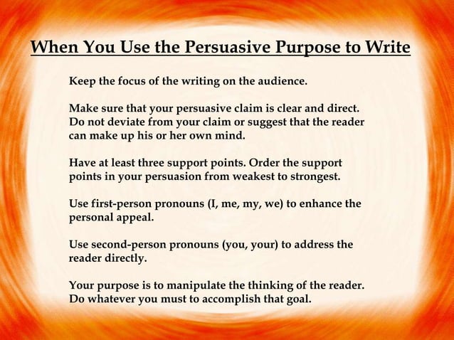 Persuasive communication (messages) | PPTX