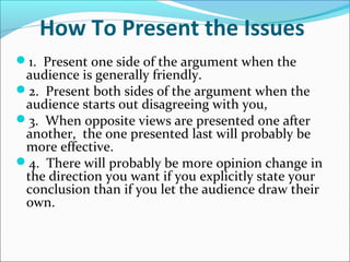 Persuasive communications | PPT