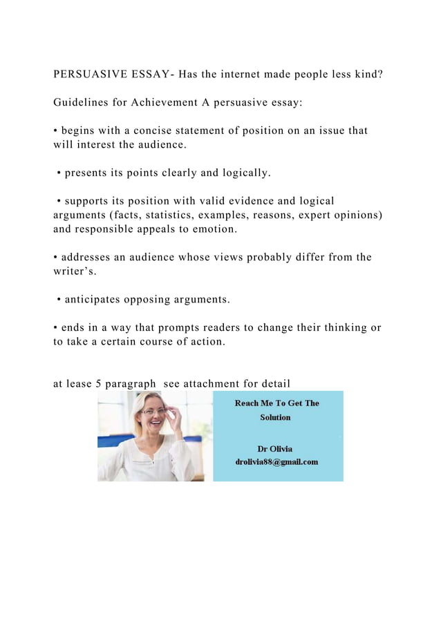 PERSUASIVE ESSAY- Has the internet made people less kindGuideli.docx
