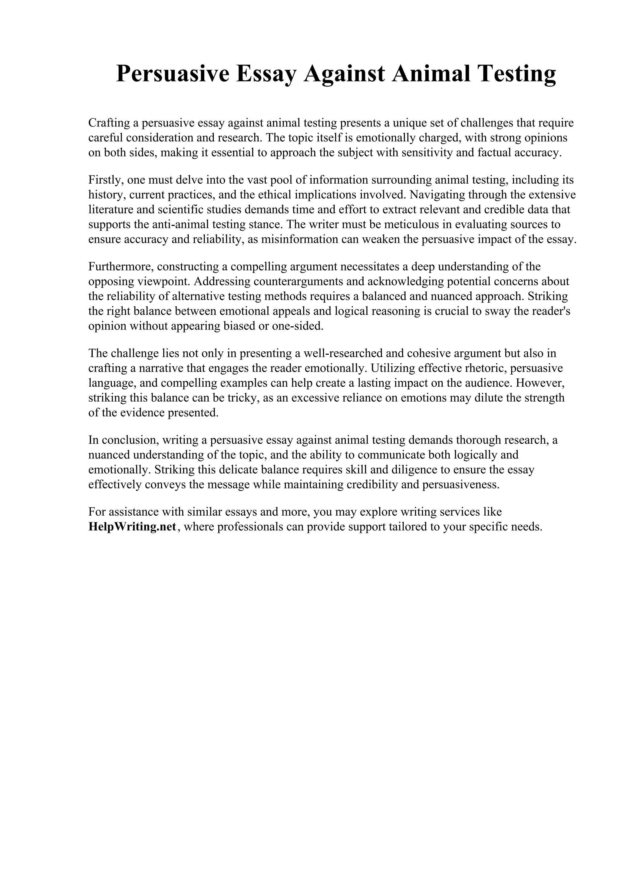 Persuasive Essay Against Animal Testing.pdf