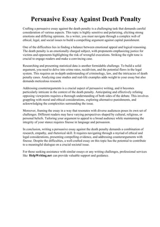 Persuasive Essay Against Death Penalty.pdf