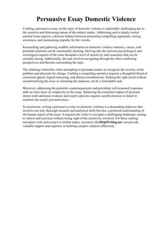 Persuasive Essay Domestic Violence.pdf