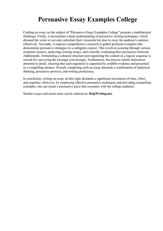 Persuasive Essay Examples College.pdf