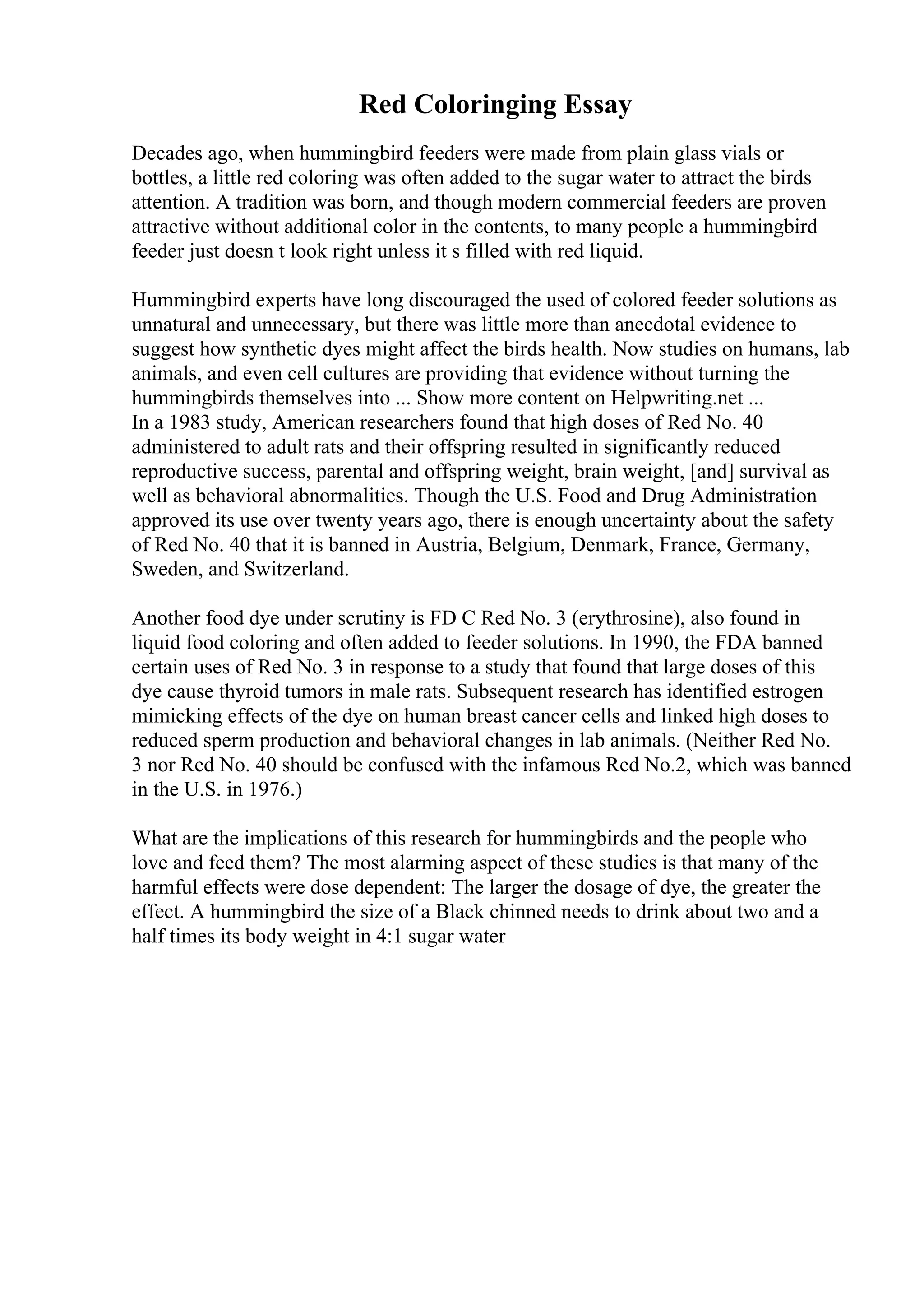 Persuasive Essay Examples For College Students | PDF