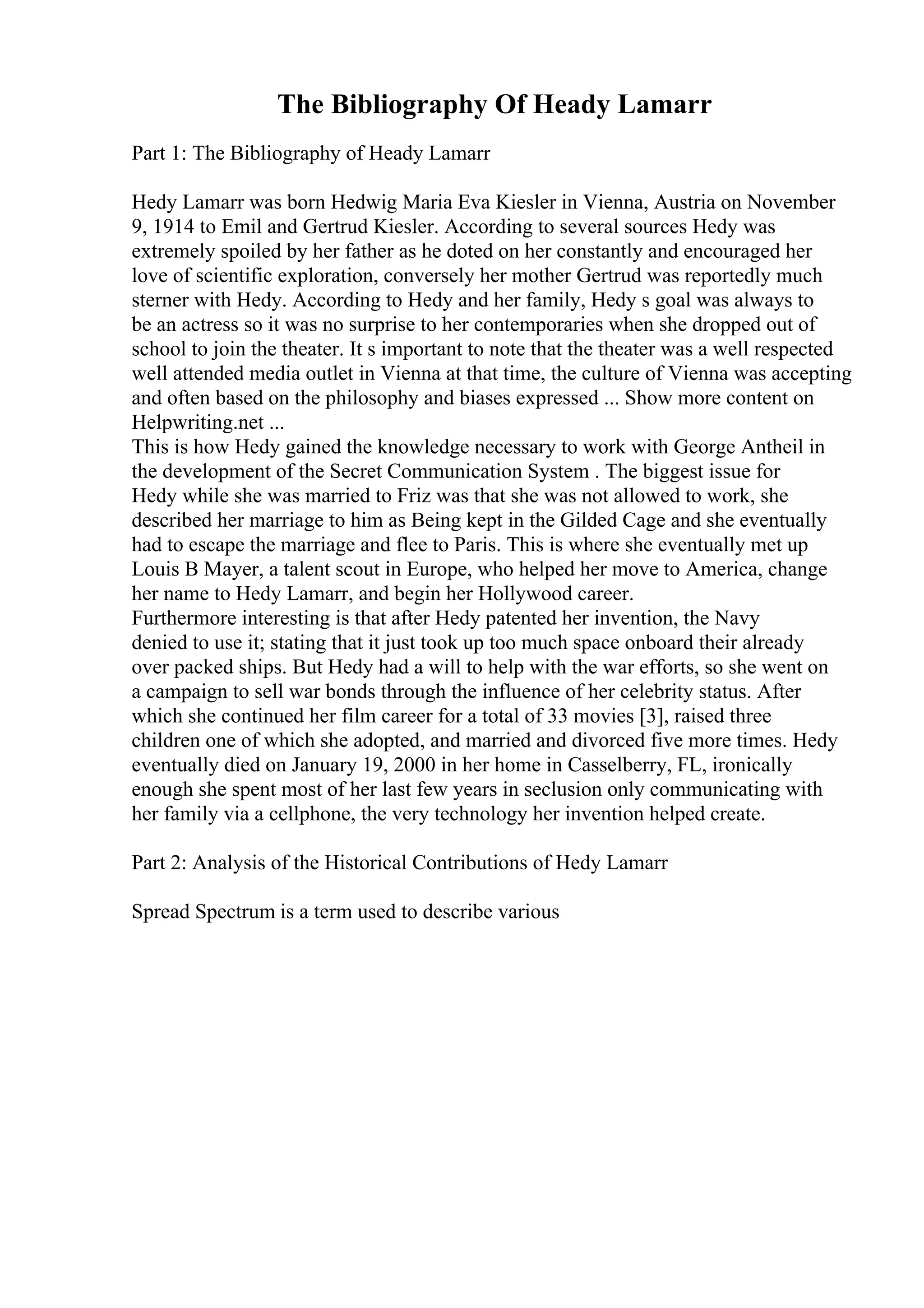 Persuasive Essay Examples High School | PDF