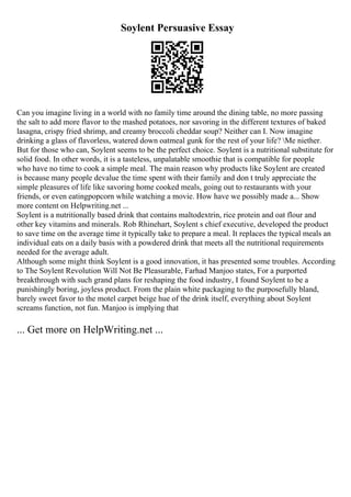 Persuasive Essay Graphic Organizer Free | PDF