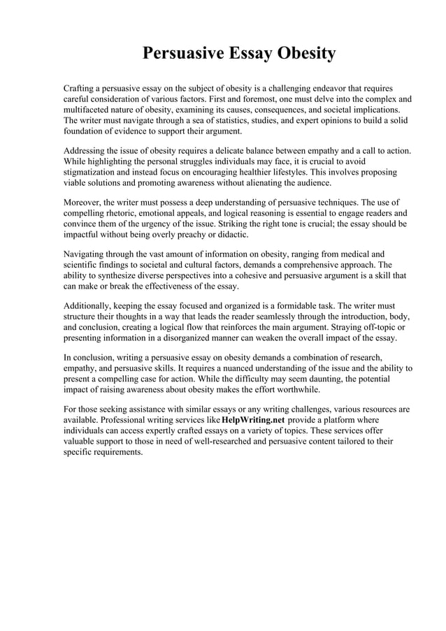 Persuasive Essay Obesity.pdf