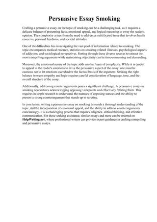 Persuasive Essay Smoking.pdf