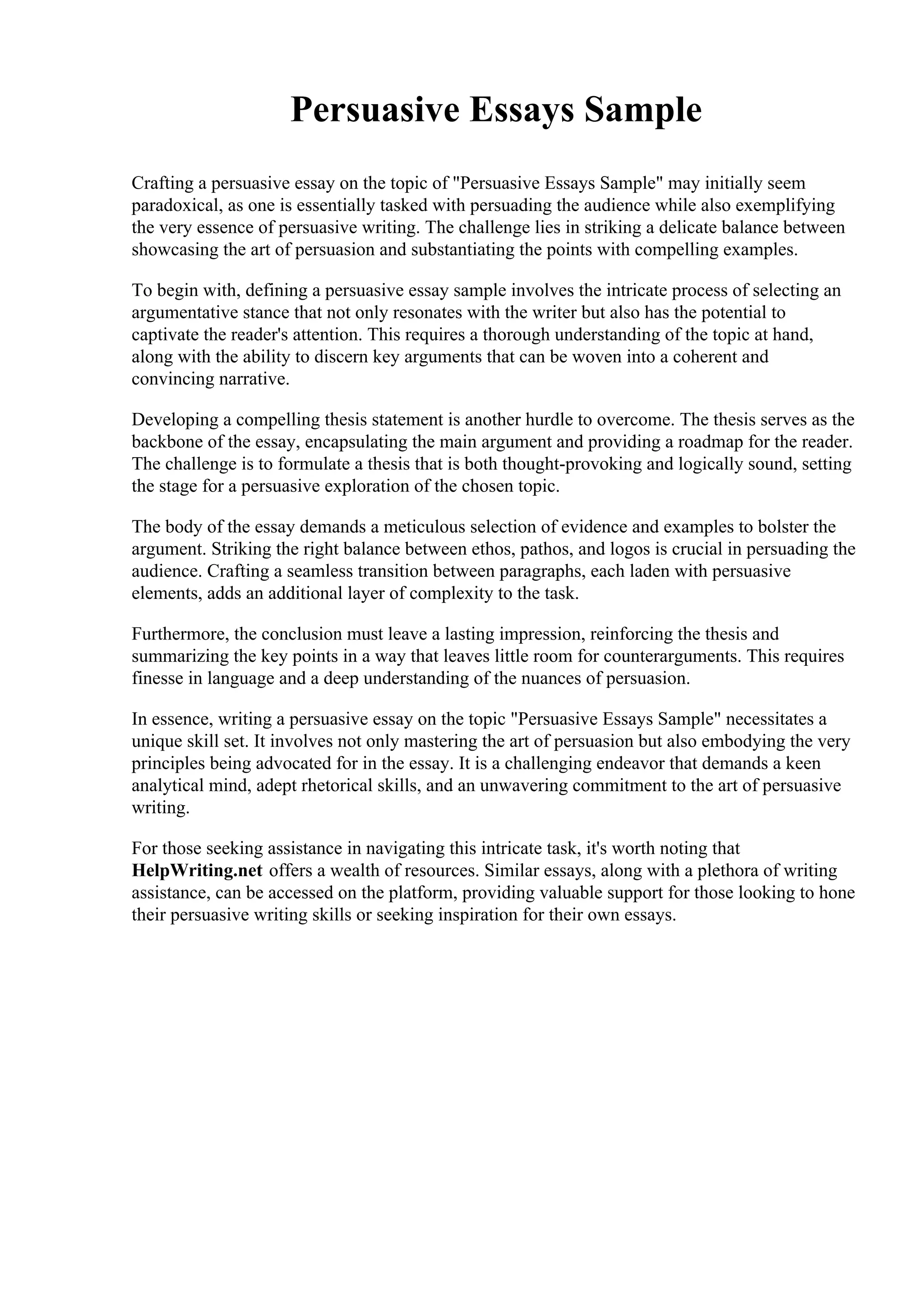 Persuasive Essays Sample.pdf