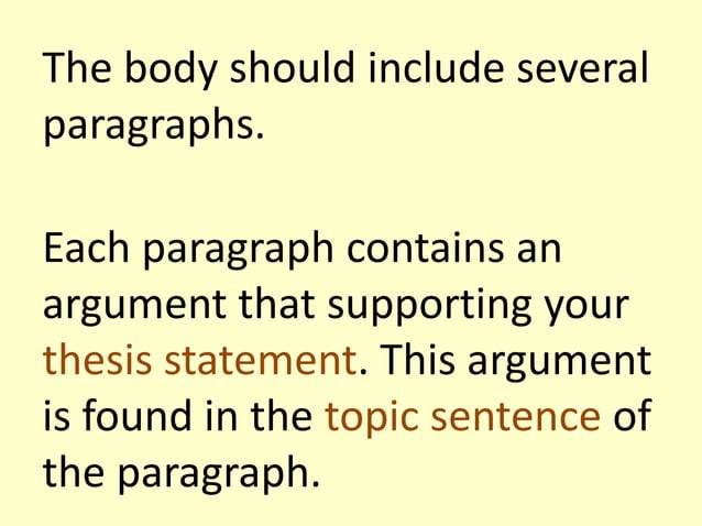 Argumentative Essay Structure | PPTX