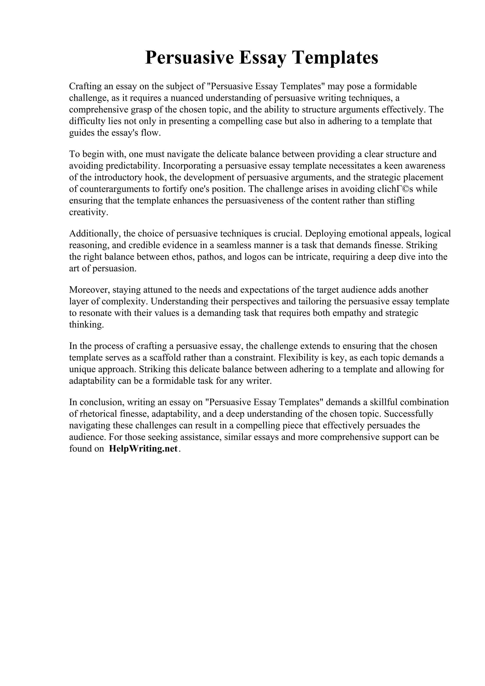 Persuasive Essay Templates.pdf