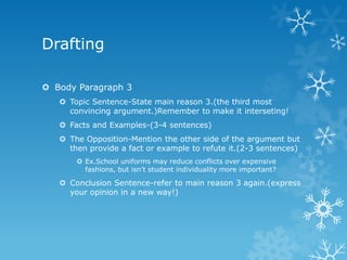 Persuasive essay tutorial | PPT