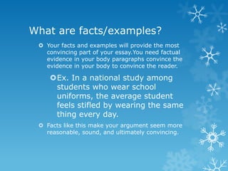 Persuasive essay tutorial | PPT