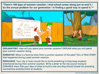 Persuasive & expository prompts | PPT