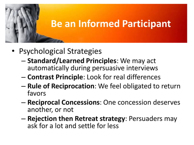Persuasive Interview - The Persuade | PPT