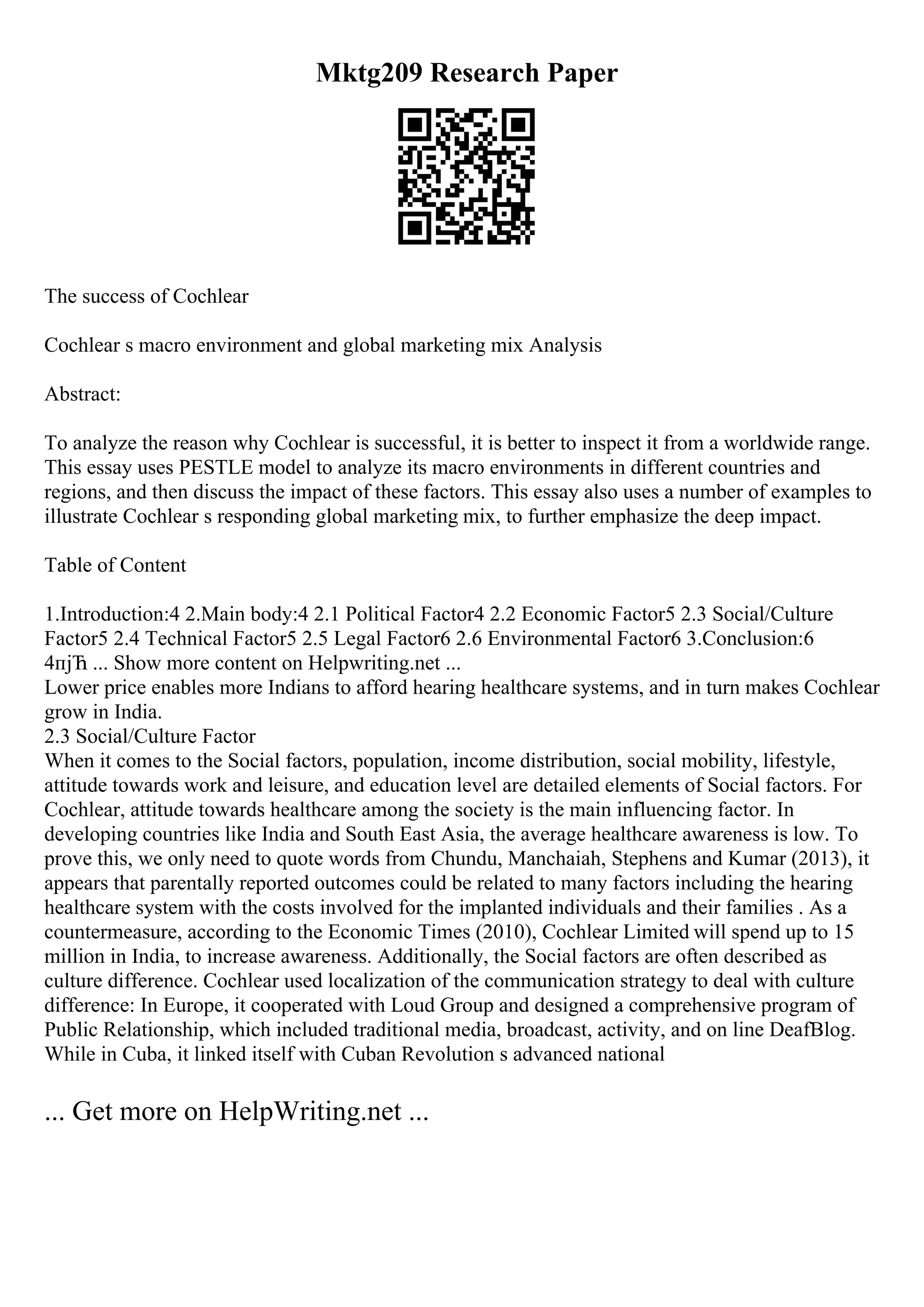 Persuasive Language Analysis Example Essay | PDF