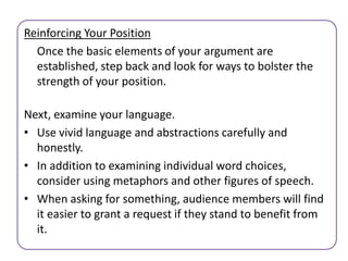 Persuasive message | PPT