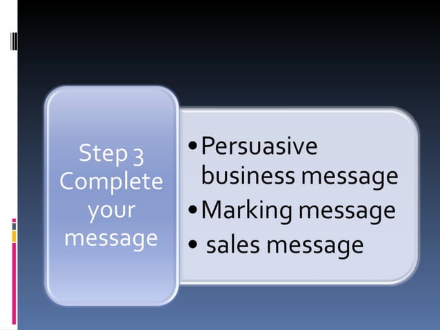 Business Communication Persuasive Messages | PPT
