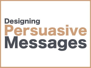 Persuasive messages & advertising | PDF