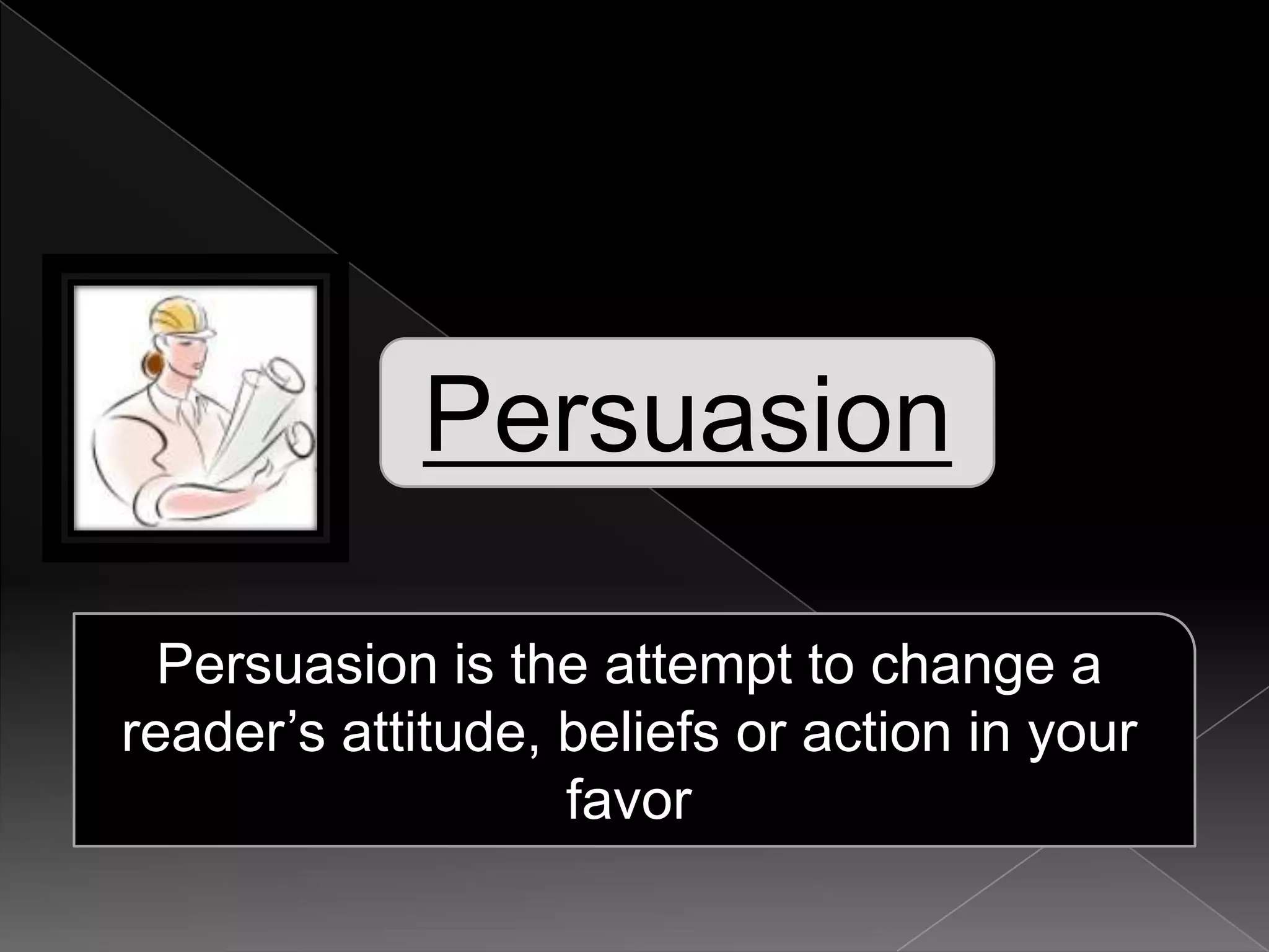 Persuasive messages in business | PPTX