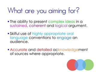 VCE English Persuasive Oral Presentation | PDF
