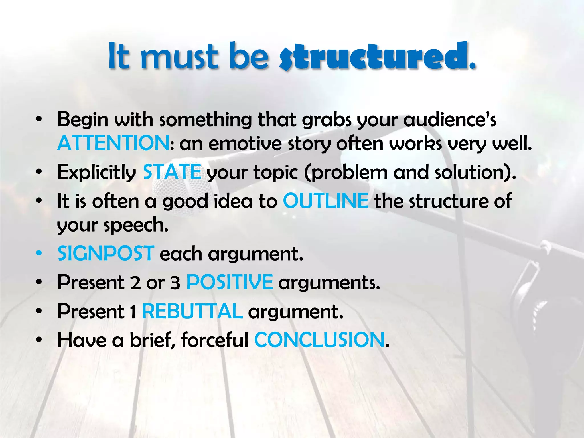 Persuasive Oral Presentation Introduction | PPT