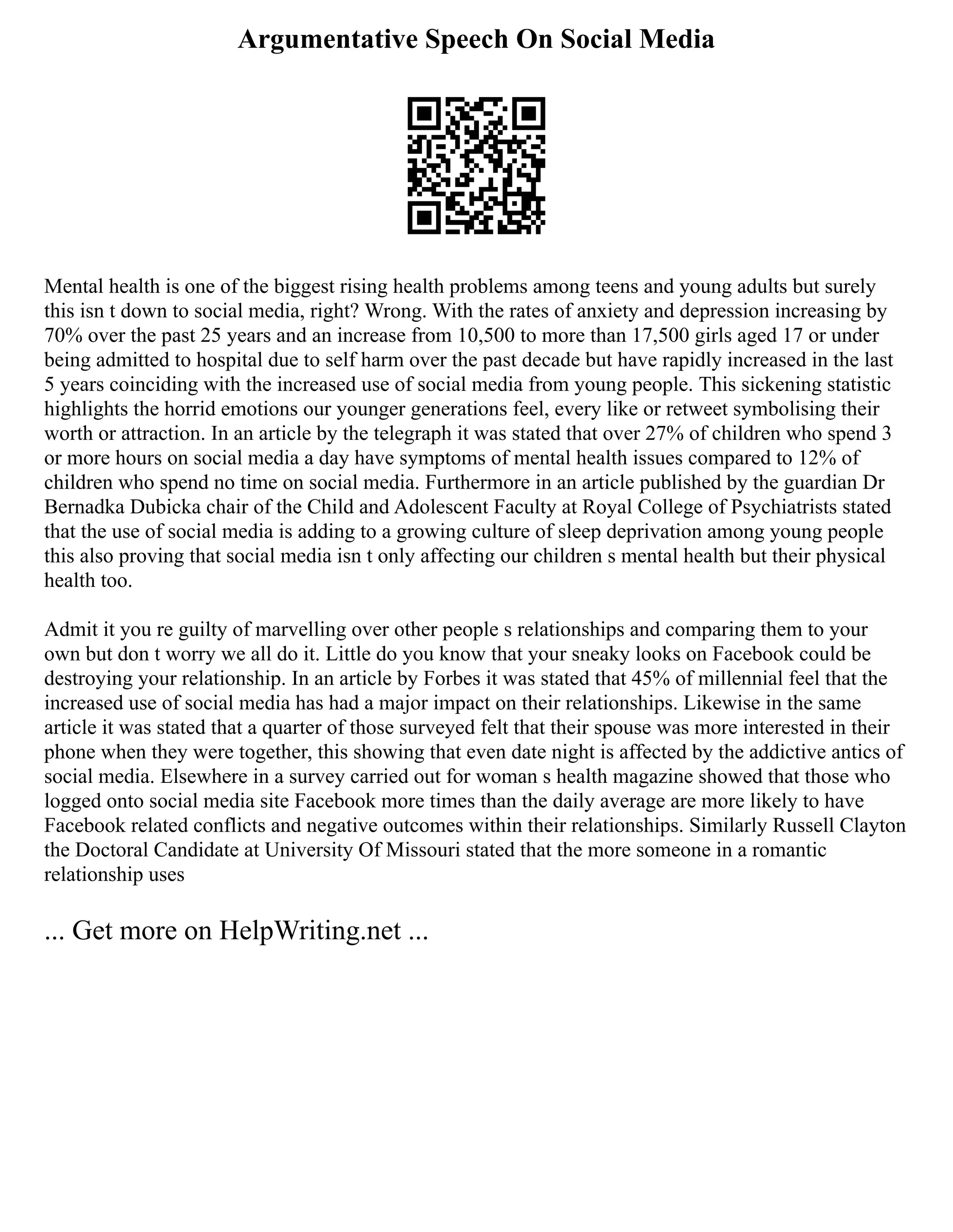 Persuasive Paragraph Examples Short - Bmp-Get | PDF | Horror | Genres