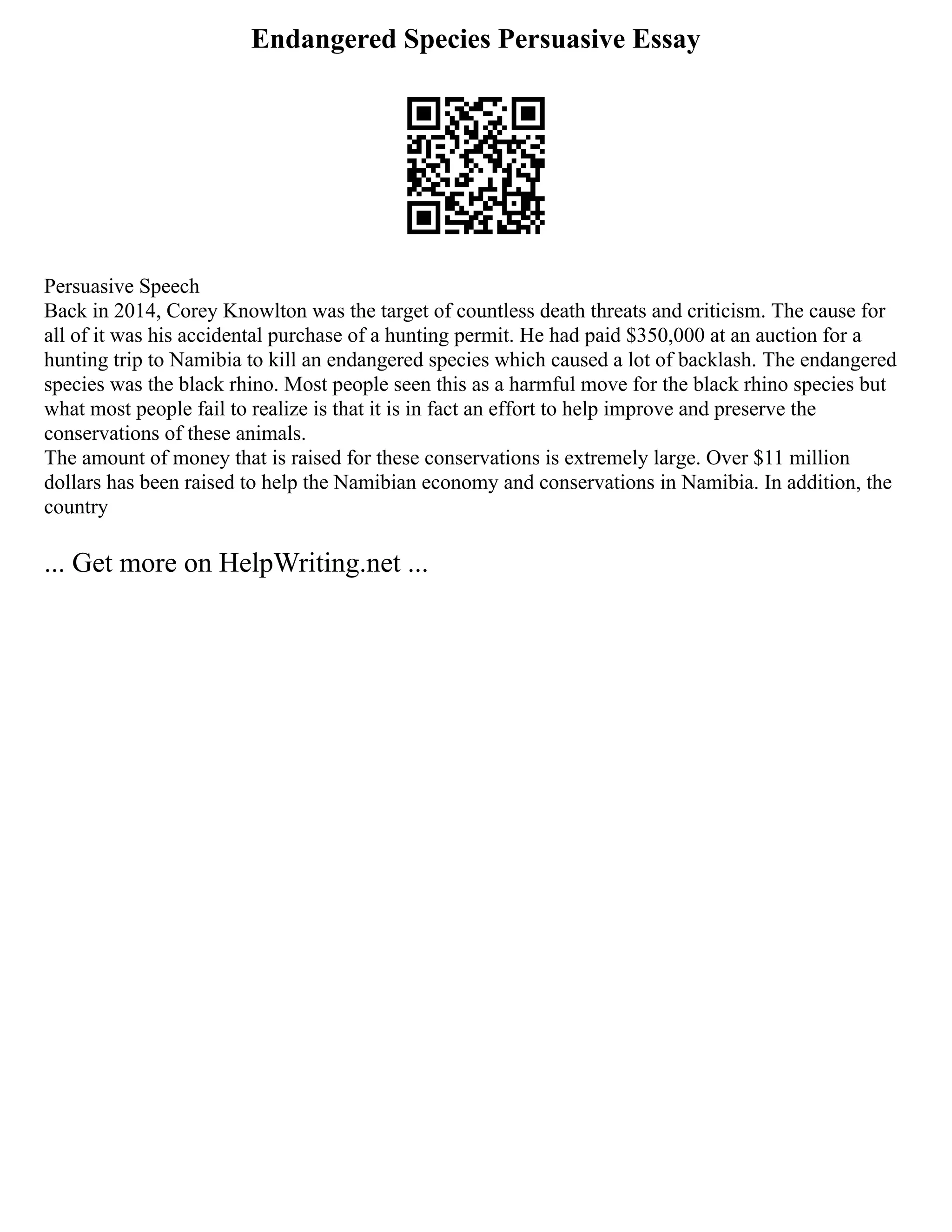 Persuasive Paragraph Examples Short - Bmp-Get | PDF | Horror | Genres