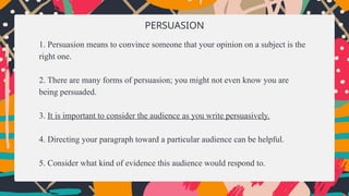 Persuasive-- Pattern of Development.pptx