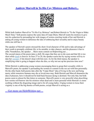 Persuasive Poems | PDF