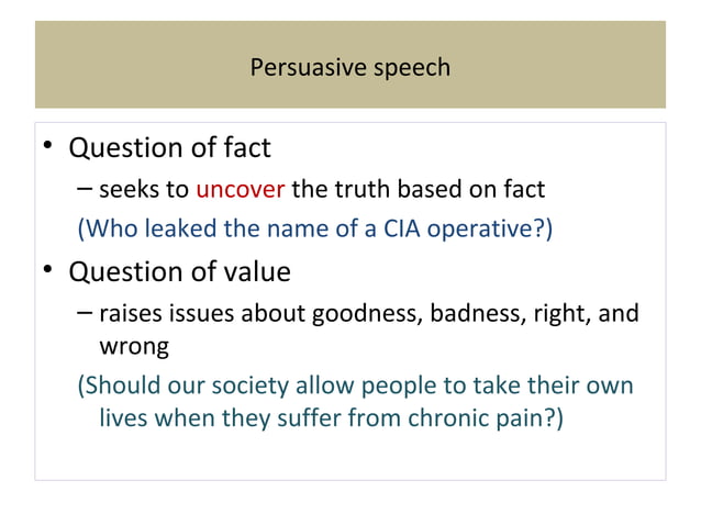 Persuasive presentation power point | PPT