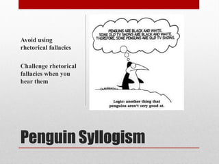 Persuasive rhetoric and argument | PPT