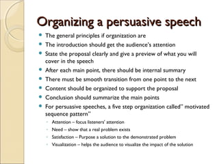 Persuasive speaking | PPT